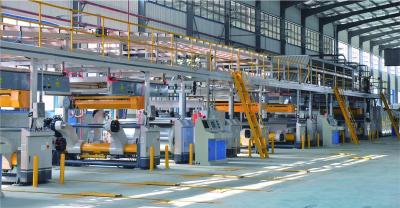 China High Capacity PLC Control Cardboard Box Making Equipment 2-6mm Paper Thickness for sale