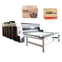 China Multicolor Corrugated Carton Flexo Printing Machine Cylinder Axial Runout ≤0.1mm for sale