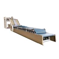China High Accuracy 1200mm Flute Laminating Machine Corrugated Cardboard Gluing Coating for sale