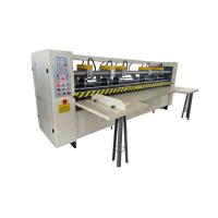 China Carbon Steel Customized Thin Blade Slitter Scorer Machine For Corrugated Cardboard for sale