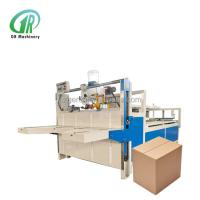 China Hot Melt Corrugated Carton Folder Gluer Machine Semi Automatic for sale