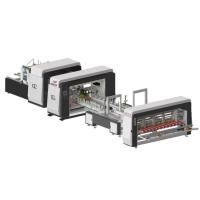 China Corrugated Carton Folder Gluer Stitcher Machine With Precise Control System for sale