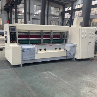 China High Speed Cardboard Box Die Cutting Machine White 10000 Sheets/H for sale