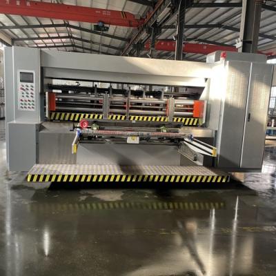 China Variable Frequency Motor Corrugated Rotary Slotter Machine For High Speed Operation for sale