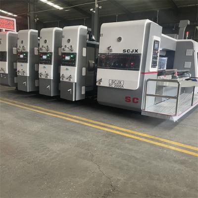 China Accurate Printing Rotary Box Making Machine Cylinder Surface Treatment Full Automatic for sale