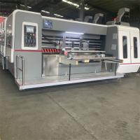 China Chrome Plated Cylinder Corrugated Carton Flexo Printing Machine ±0.1mm Accuracy for sale