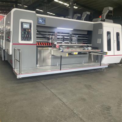 China Chrome Plated Cylinder Corrugated Carton Flexo Printing Machine ±0.1mm Accuracy for sale