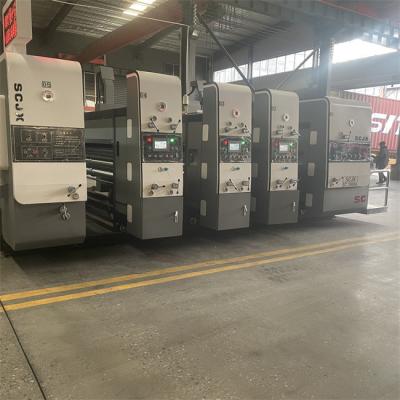 China High Precision Corrugated Carton Flexo Printing Machine With Printing Cylinders for sale