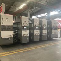 China High Speed Flexo Corrugated Box Printing Machine Chrome Plating Surface Treatment for sale