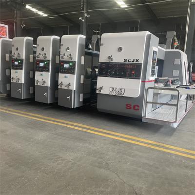 China Durable Corrugated Carton Flexo Printing Machine Φ300-Φ530mm Printing Plate Cylinder Diameter for sale