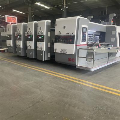 China Flexo Printing Slotting Die Cutting Machine For Carton Box for sale