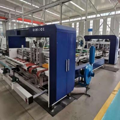 China Fully Automatic Folding Carton Gluing Machine Whole Computer Adjustment for sale