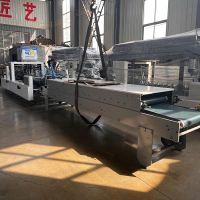 China Automatic Single Correction High Speed Box Folder Gluer With Three Counting Methods for sale