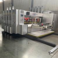 China High Speed Lead Edge Feeder Automatic Flexo Printer Slotter Die Cutter Corrugated Carton Box for sale