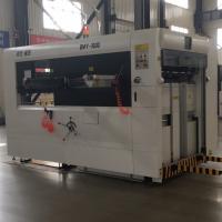 China Precision Cardboard Box Die Cutting Machine With 1320-1520mm Cutting Length for sale