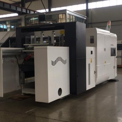 China Precision Corrugated Board Die Cutting Machine With PLC Control System for sale