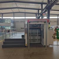 China 14.5-15.5T PLC Controlled Corrugated Carton Box Die Cutter 980mm Cutting for sale