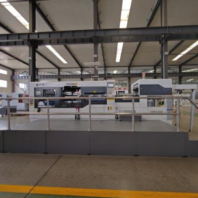 China PLC Control Auto Corrugated Carton Die Cutting Machine for sale