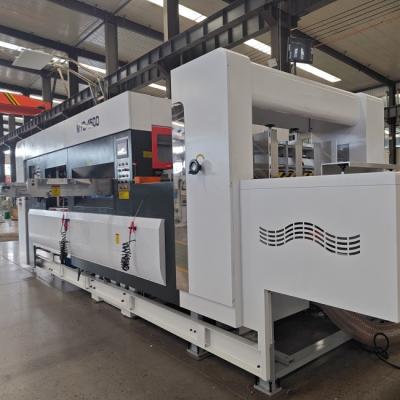 China Precision 11kw PLC Die Cutting Machine For Corrugated Cardboard for sale