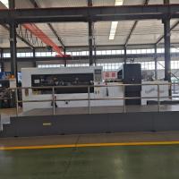 China PLC Creasing Die Cutter Corrugated Carton Box Making Machine for sale