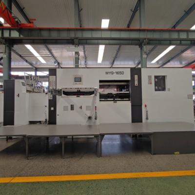 China 11kw PLC Control Accurate High Speed Min 8mm Corrugated Carton Die Cutting for sale