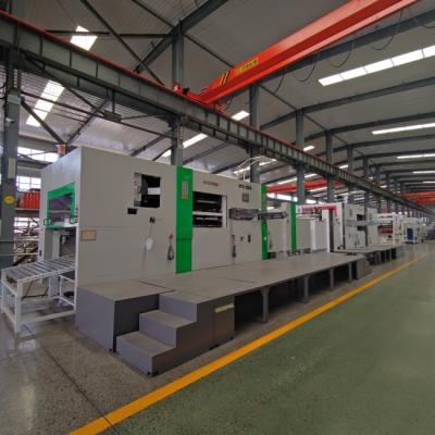 China 11kw Flat Die Cutting Machine For 4500-Sheets Per Hour Production for sale