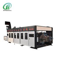 China FFG Flexo Printing Folding Gluer Case Making Machine Mesh Hole Large Glue Wheel System for sale