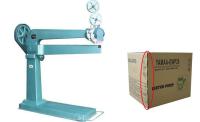 China Manual Carton Box Stitching Machine Corrugated Box Stitcher Supports Single Double Reinforced Nail for 3 Ply 5 Ply 7 Ply Cartons for sale