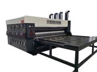 China 50HZ Digital Flexographic Corrugated Carton Flexo Printing Machine Chain Feeder for sale