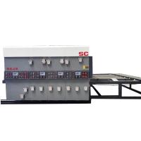 China 50HZ Digital Flexographic Corrugated Carton Flexo Printing Machine Chain Feeder for sale