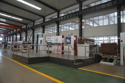 China MYQ1650 Automatic Lead Edge Feeder Die Cutting And Creasing Machine for sale