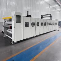 China Double Facer Drying And Shaping Corrugated Cardboard Production Line At 120-180m/min With 2 Proportioning Valves for sale