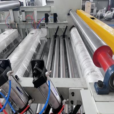 China Advanced 3 Layer Corrugated Cardboard Production Line Double Facer With Heating Function 180m/min Design Speed for sale