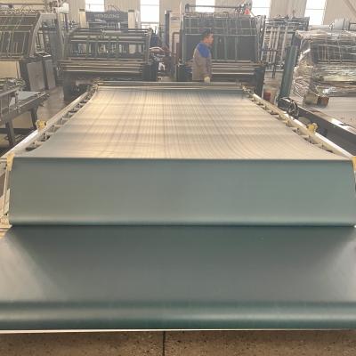 China Min Laminating Size 400 X 400mm Flute Laminating Machine Including Max Feeding Size 1320mm And 5.45T Pressure Capacity Designed For Heavy Duty for sale