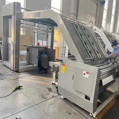 China Working Speed 0 To 5500 Sheets Per Hour Corrugated Cardboard Gluing Laminating Coating Machine Frequency 50 60Hz For Production for sale
