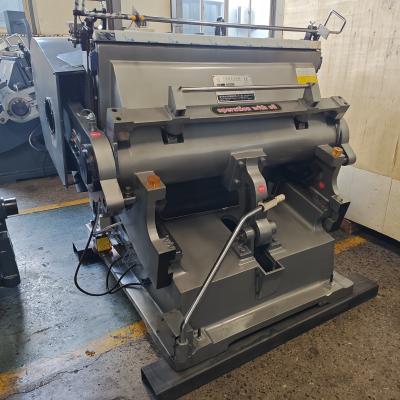 China 5.5KW Motor Power Corrugated Carton Die Cutting Machine Stainless Steel Plate Hengshui Motor Offering Stable And Cutting for sale