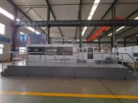 China MYQ1500 Fully Automatic Die Cutting And Creasing Machine Classic Lead Edge Feeder Model for sale
