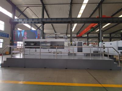 China MYQ1500 Fully Automatic Die Cutting And Creasing Machine Classic Lead Edge Feeder Model for sale