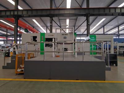 China MYQ1500SA Full Automatic High Speed Die Cutting and Creasing Machine for Corrugated Carton with 6000 sheets/h Capacity for sale