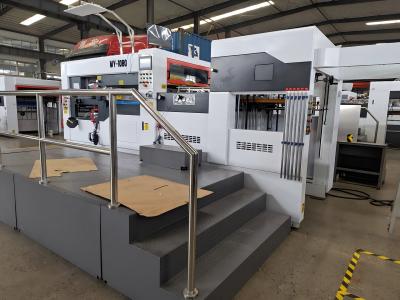 China MY1080 White Cardboard Corrugated Carton Die Cutting Creasing Machine for sale
