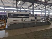 China MYQ1300 Automatic Die Cutting Machine with Intermittent Gearbox and Pneumatic Bench for 1320x980mm Corrugated Cartons for sale