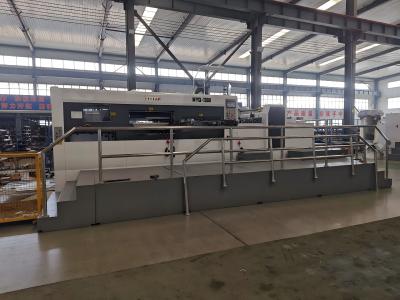 China MYQ1300 Automatic Die Cutting Machine with Intermittent Gearbox and Pneumatic Bench for 1320x980mm Corrugated Cartons for sale