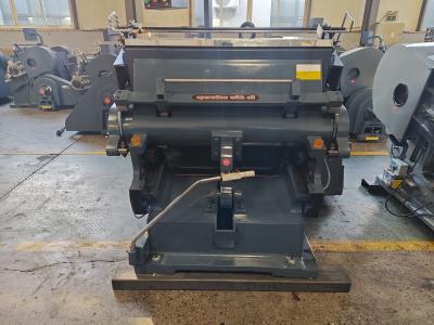 China ML1100 Semi Automatic Corrugated Carton Die Cutting Machine with Four Insurance Parts and Electric Suction Plate Brake Clutch for sale
