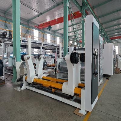 China Economic Speed 180200mmin Corrugated Cardboard Production Line With Air Pressure 05—06Mpa Temperature Requirements 160C To 180C Ensuring Packaging Material Production for sale