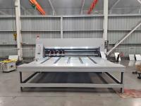 China Electric Control Corrugated Rotary Slotter Machine with 80 pcs/min Speed and 350*600mm Slotting Depth for sale