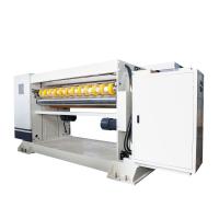 China Precision Of Cutting Paper Uniform ±1mm Non-uniform±2mm Corrugated Cardboard Production Line With Computer-control Helical Cross Cutter And Equipment NC Cutter for sale