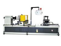 China TS-100-2 Digital Control Automatic Paper Tube Machine with Two Head Single Blade for Industrial Paper Core Production for sale