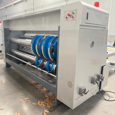 China PLC Control Rotary Slotting Machine With 4 Groups Knives Designed To Improve Slotting Accuracy And Operational Efficiency for sale