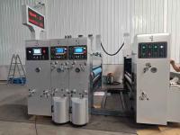 China Automatic Flexo Printer Slotter with Integrated Drying System, Precise Tension Control and 100-130m/min Speed for Corrugated Carton Printing for sale