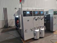 China Automatic Lead Edge Feeding Flexo Printing Slotting Machine with 100-130m/min Speed and Precision Printing for Corrugated Cartons for sale